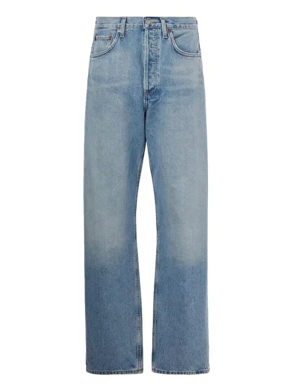 AGOLDE Kelly High-rise Straight Jeans - Blue
