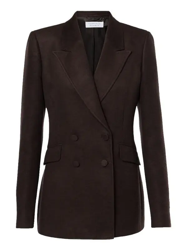 Gabriela Hearst Stephanie Silk Blazer - Brown