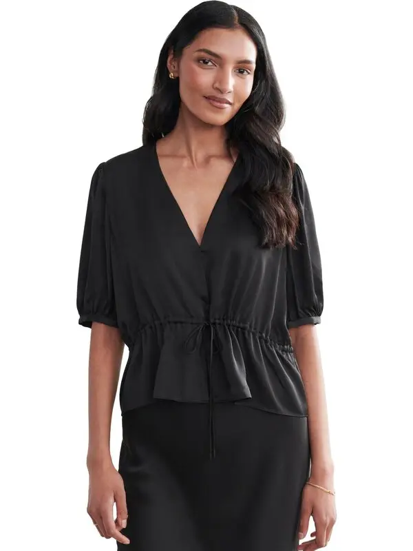 Jenni Kayne Sawyer Blouse - Black