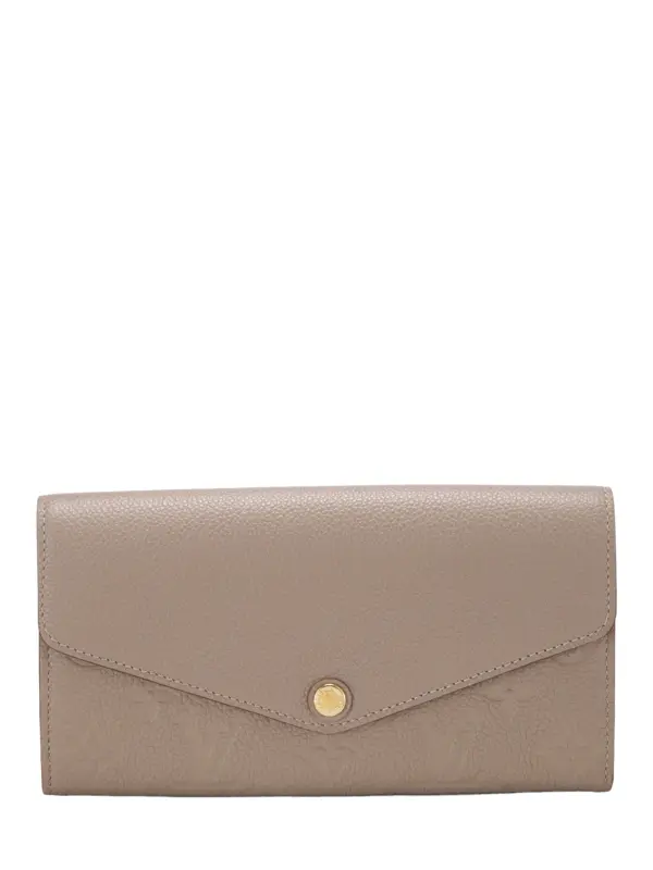 LOUIS VUITTON Monogram Empreinte Sarah Wallet - Grey