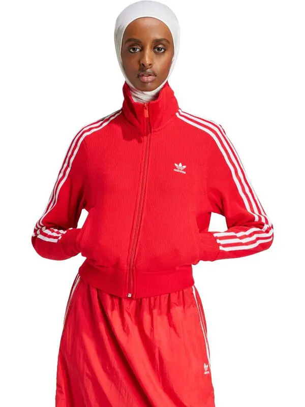 Adidas Adicolor Knit Top - Better Scarlet