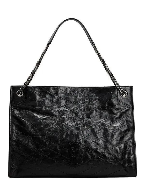 Saint Laurent Niki Shopper Tote Bag - Black