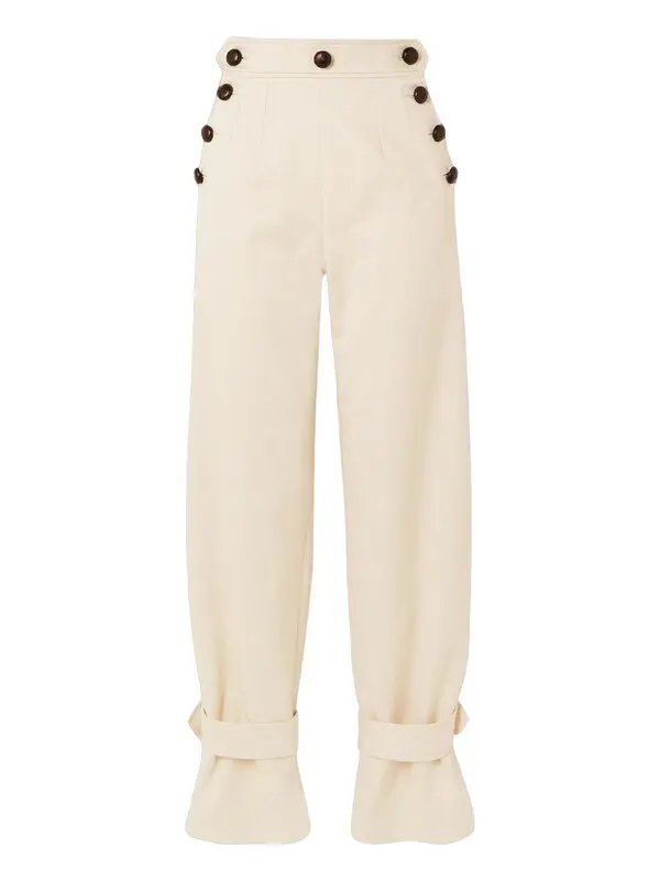 Anna Mason Blondine Tapered Jeans - Ecru