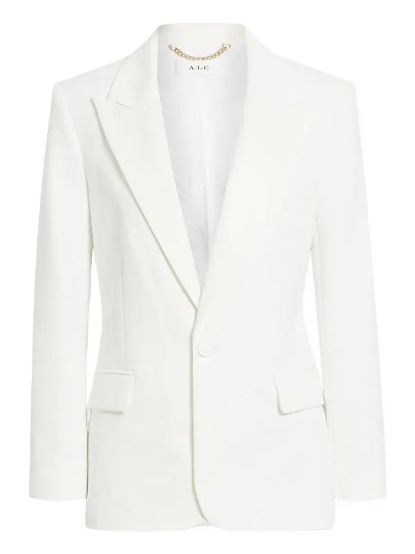 A.L.C. Twill Blazer - White