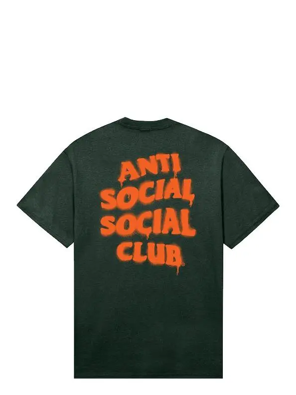 ANTI SOCIAL SOCIAL CLUB Burn It Down Tee Shirt - Green