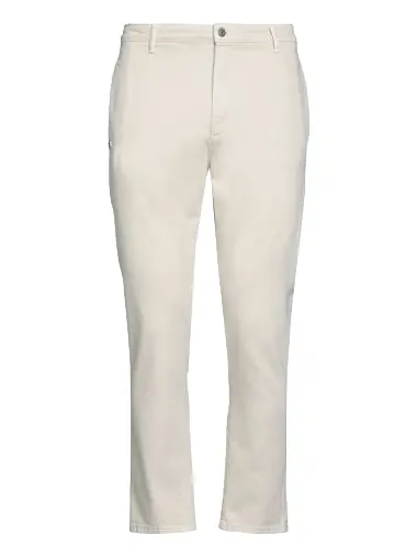 DANIELE ALESSANDRINI Pants Size Organic Cotton, Elastane - Beige