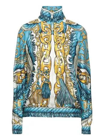 Moschino Patterned Twill Jacket - Blue
