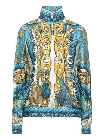 Moschino Printed Twill Jacket - Blue