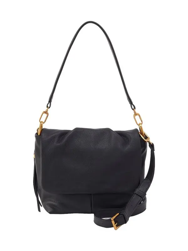 Hobo Harley Leather Shoulder Bag - Black