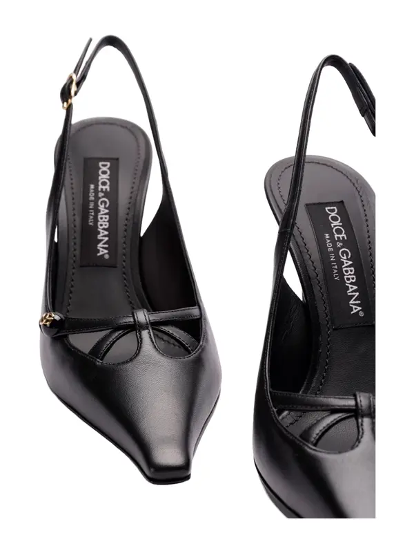 Dolce & Gabbana Dna 90mm Slingback Pumps - Black