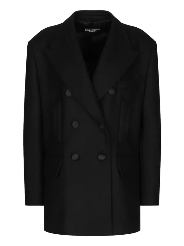 Dolce & Gabbana Double-breasted Blazer - Black