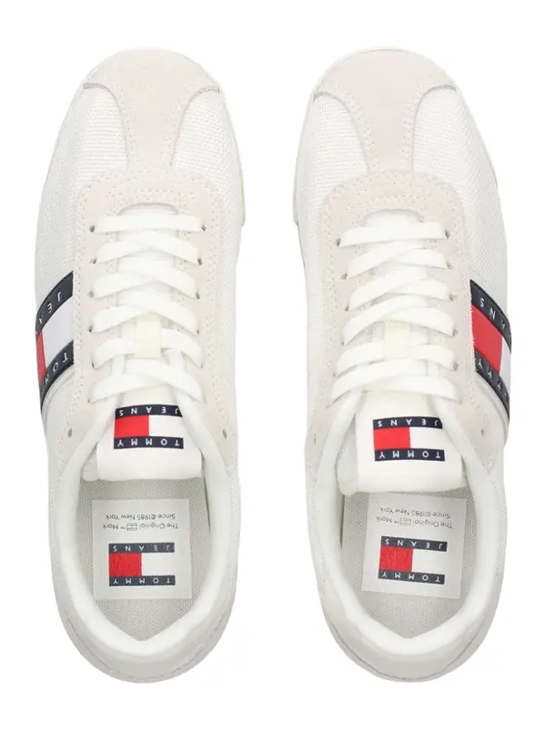 Tommy Hilfiger Flag Logo Sneakers - White