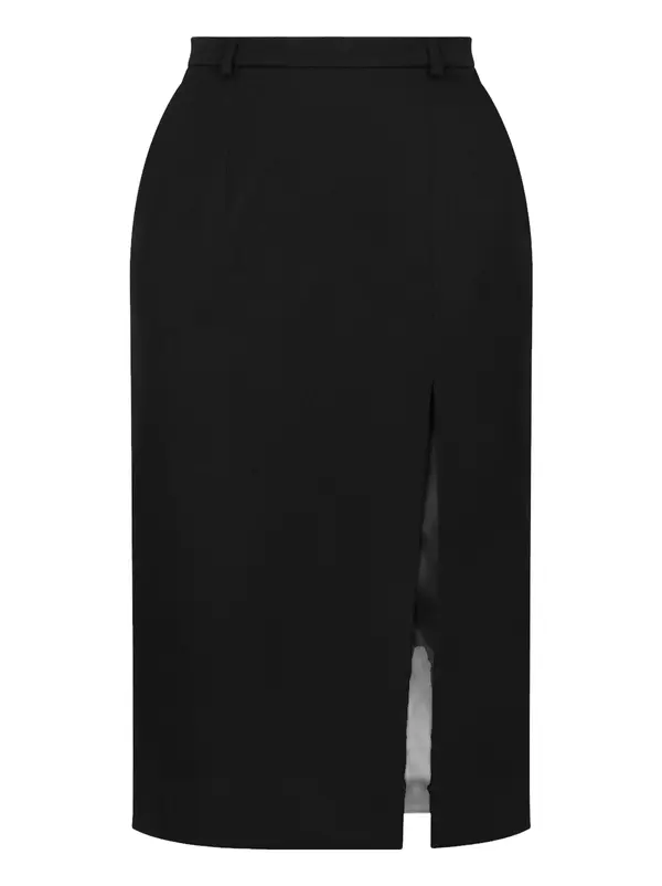 Dolce & Gabbana Woolen Skirt - Black