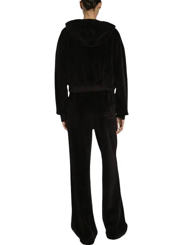Dolce & Gabbana Velvet Trousers - Black