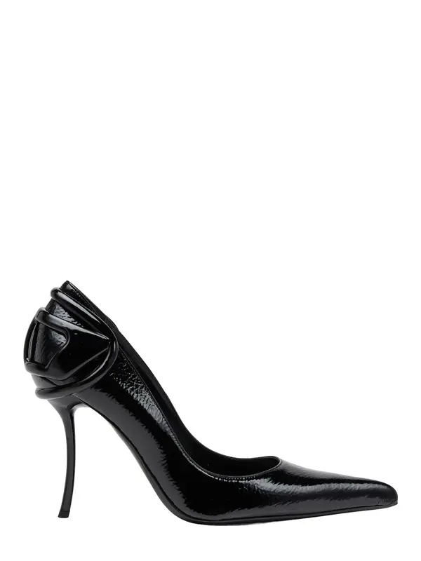 DIESEL 90mm D-ten&half P Pumps - Black