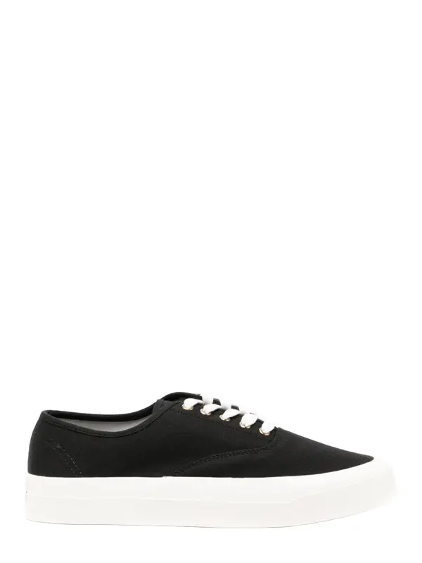 Maison Kitsuné Lace-up Sneakers - Black