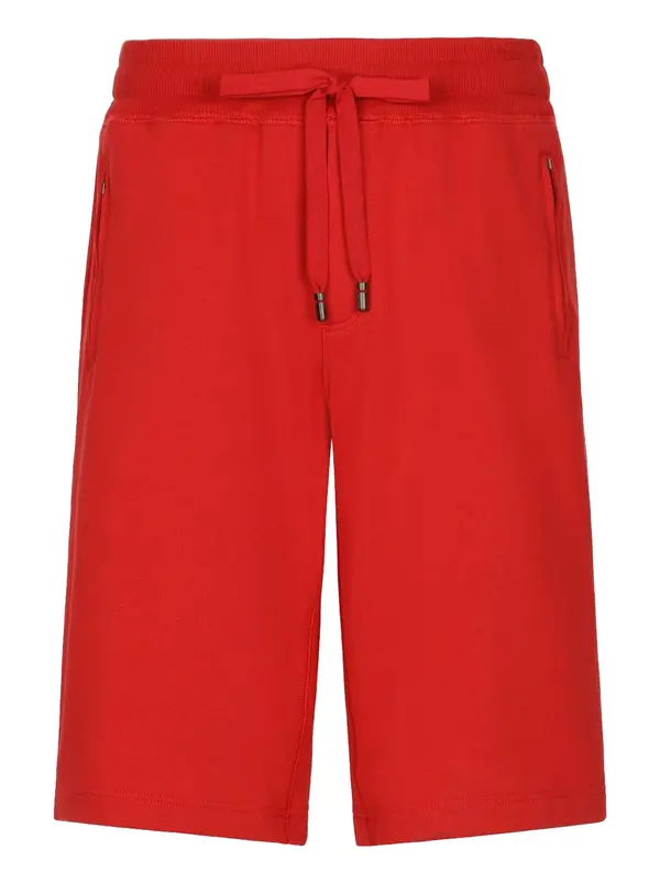 Dolce & Gabbana Logo-tag Track Shorts - Red