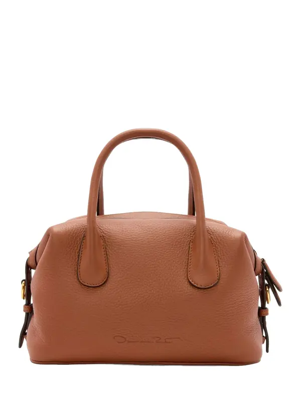 Oscar De La Renta Mini Dahlia Tote Bag - Brown