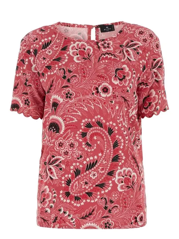 Etro Paisley-print Blouse - Red