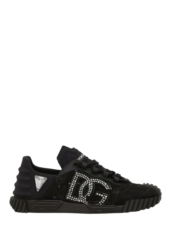 Dolce & Gabbana Logo Sneakers - Black