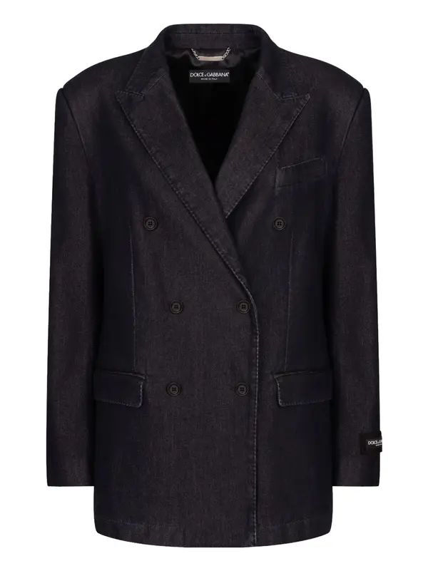 Dolce & Gabbana Double-breasted Jacket - Black