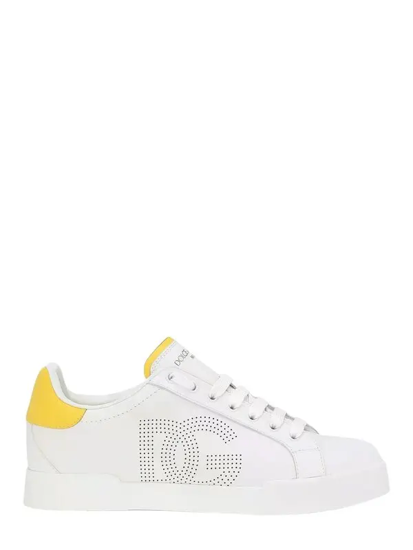 Dolce & Gabbana Logo Sneakers - White