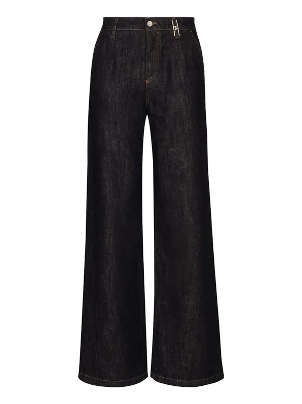 Dolce & Gabbana High-waisted Flared Jeans - Blue