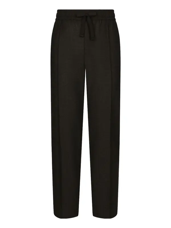 Dolce & Gabbana Wool Track Pants - Grey