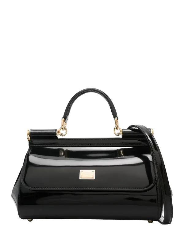 Dolce & Gabbana Medium Sicily Tote Bag - Black