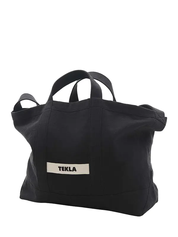 TEKLA Beach Bag - Black Sand