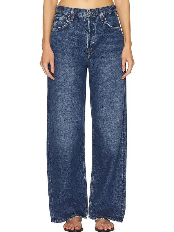AGOLDE Low Slung Baggy Jeans - Essence