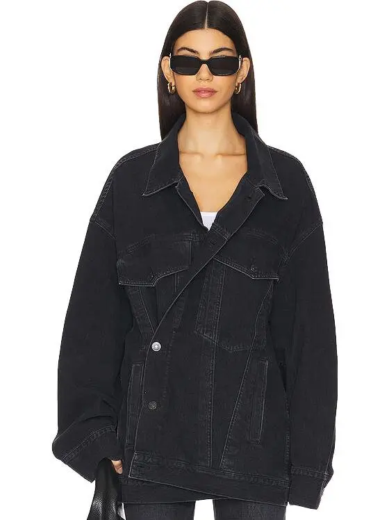 AGOLDE Reworked Wayne Jacket - Black