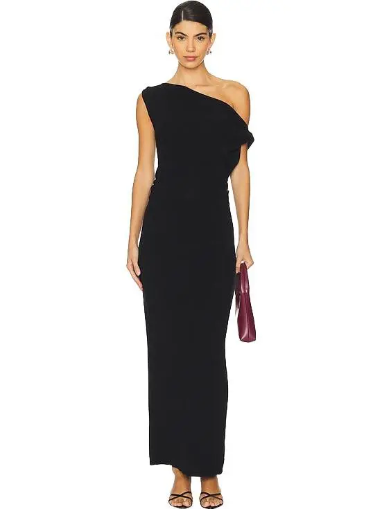 SNDYS. Leena Maxi Dress - Black