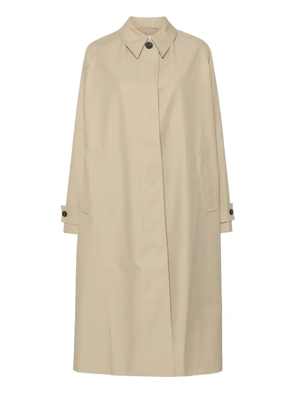 Studio Nicholson Holin Long Trench Coat - Neutrals