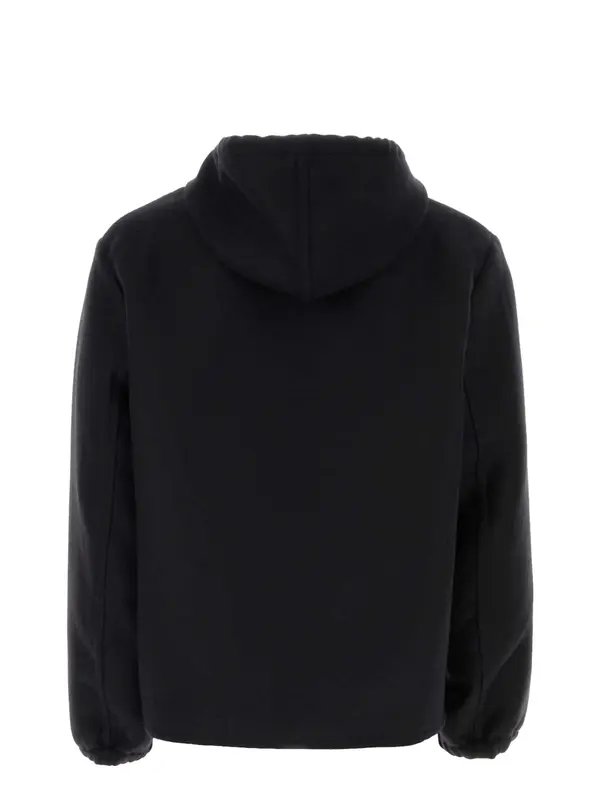 Givenchy Zipped Drawstring Sweatshirt - Black