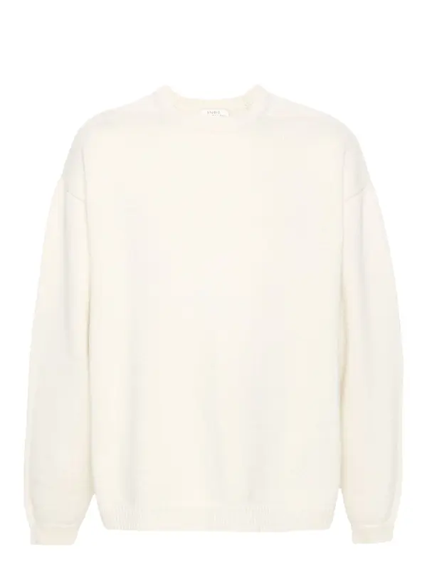 Studio Nicholson Lambswool Sweater - Neutrals