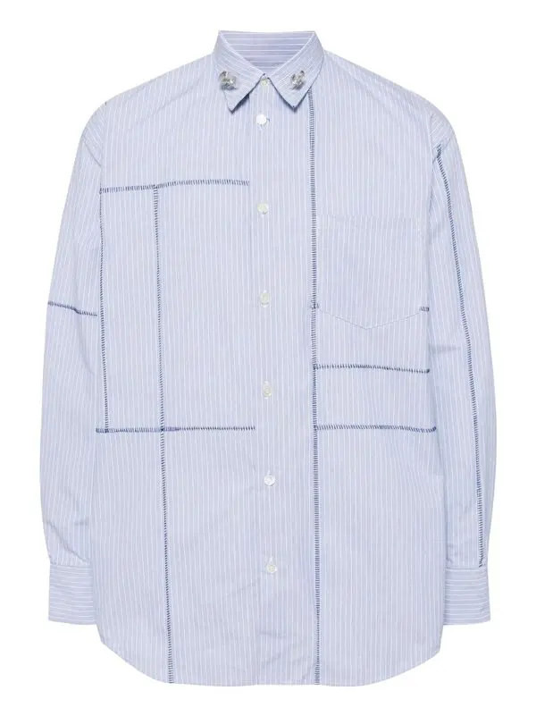 DOUBLET Striped Shirt - Blue