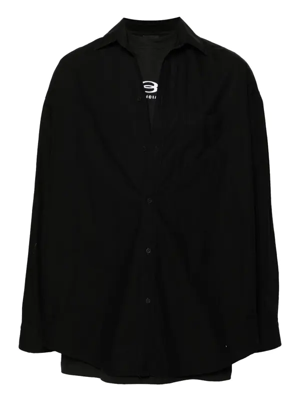 Balenciaga Unity Sports Icon Shirt - Black