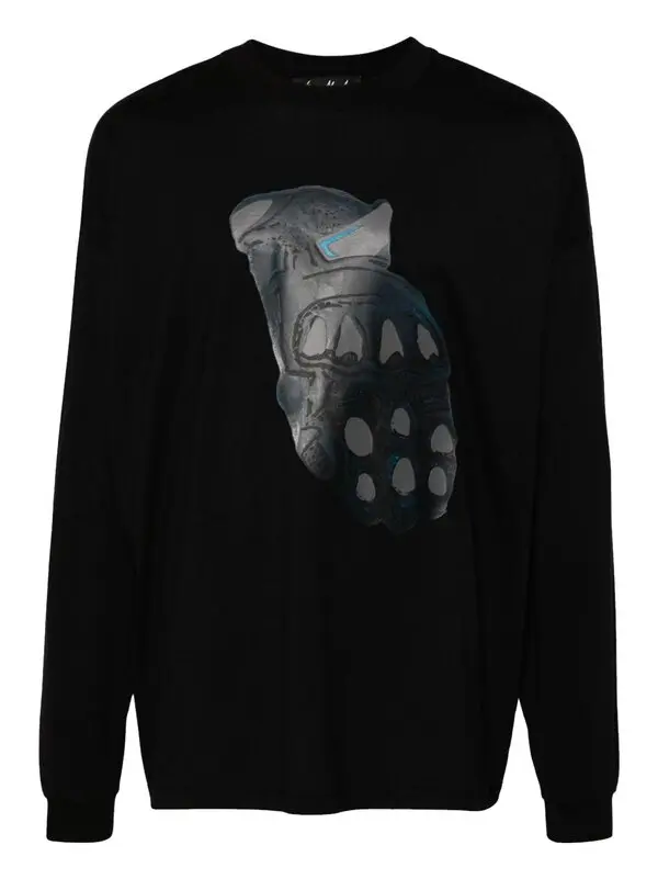 MSGM X Tiago Alexandre Graphic-print T-shirt - Black
