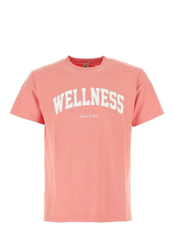 SPORTY & RICH Wellness Ivy T-shirt - Pink