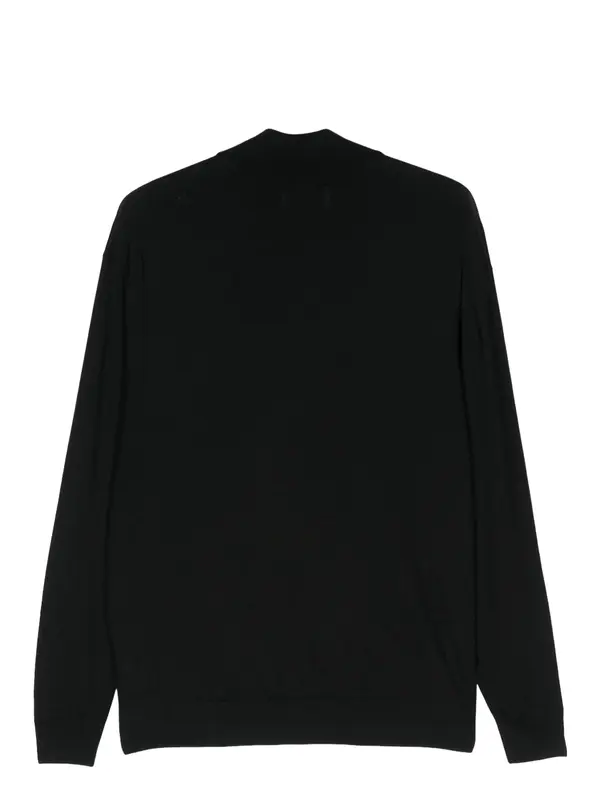D4.0 Wool Sweater - Black
