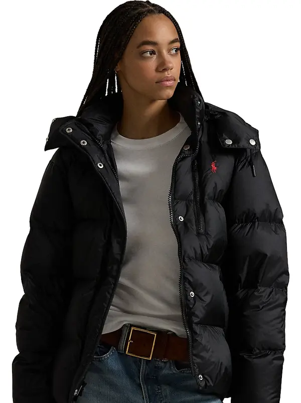 Ralph Lauren Id-weight Down Puffer Jacket - Polo Black