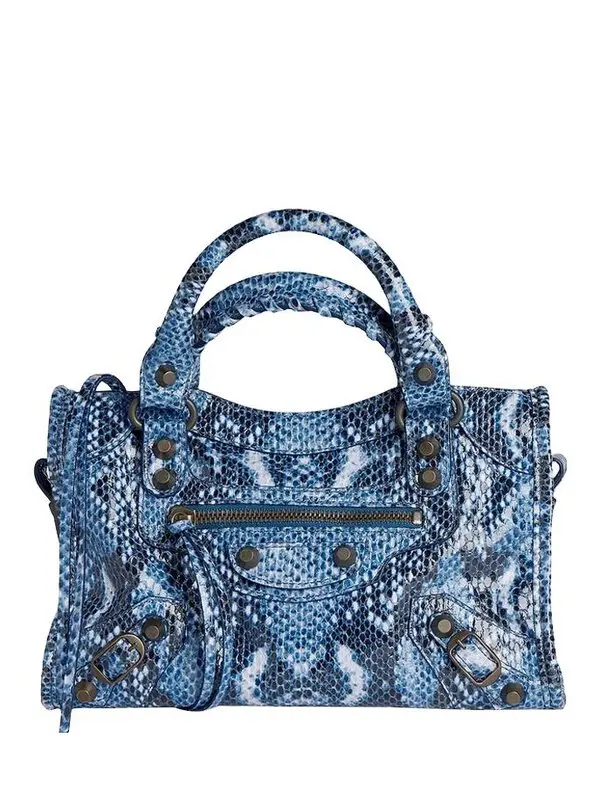 Balenciaga Le City Mini Bag - Blue