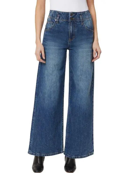 Habitual Easton Wide Leg Jeans - Lake