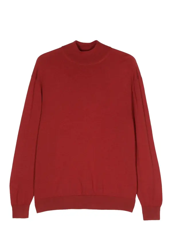 D4.0 Wool Sweater - Red