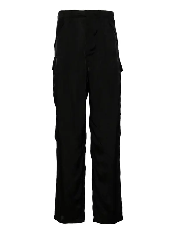 Moschino Satin Trousers - Black