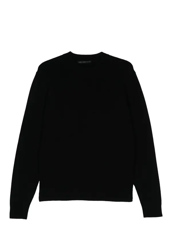 LOW BRAND Crew-neck Sweater - Black
