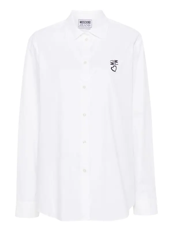 Moschino Logo-print Shirt - White