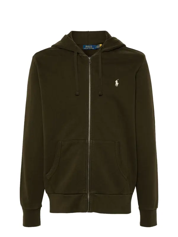 Polo Ralph Lauren Polo Pony-embroidered Hoodie - Green