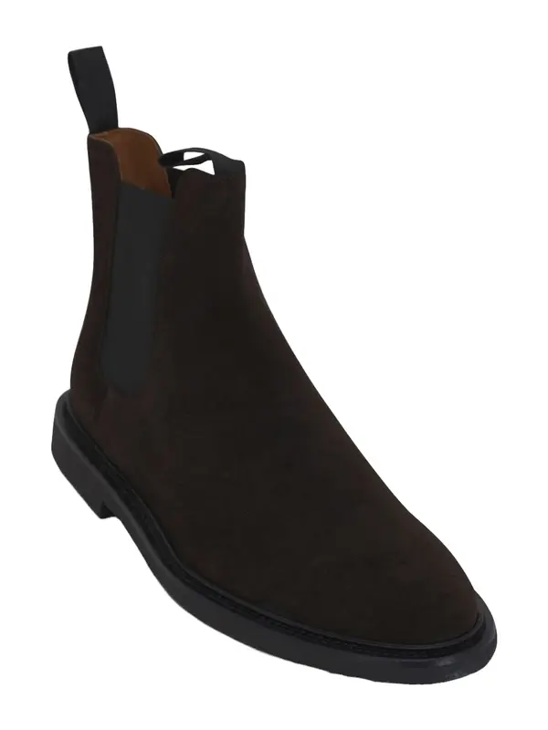 COMMON PROJECTS Suede Ankle Boots - Brown